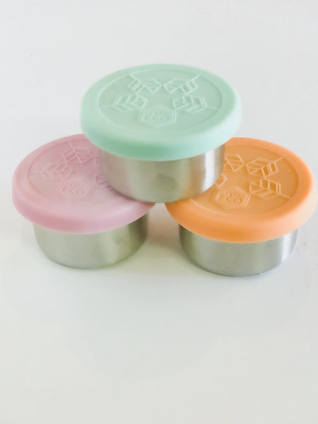 Stainless Steel Mini Containers "Ever Eco" 3x60ml – The Ethical Kitchen